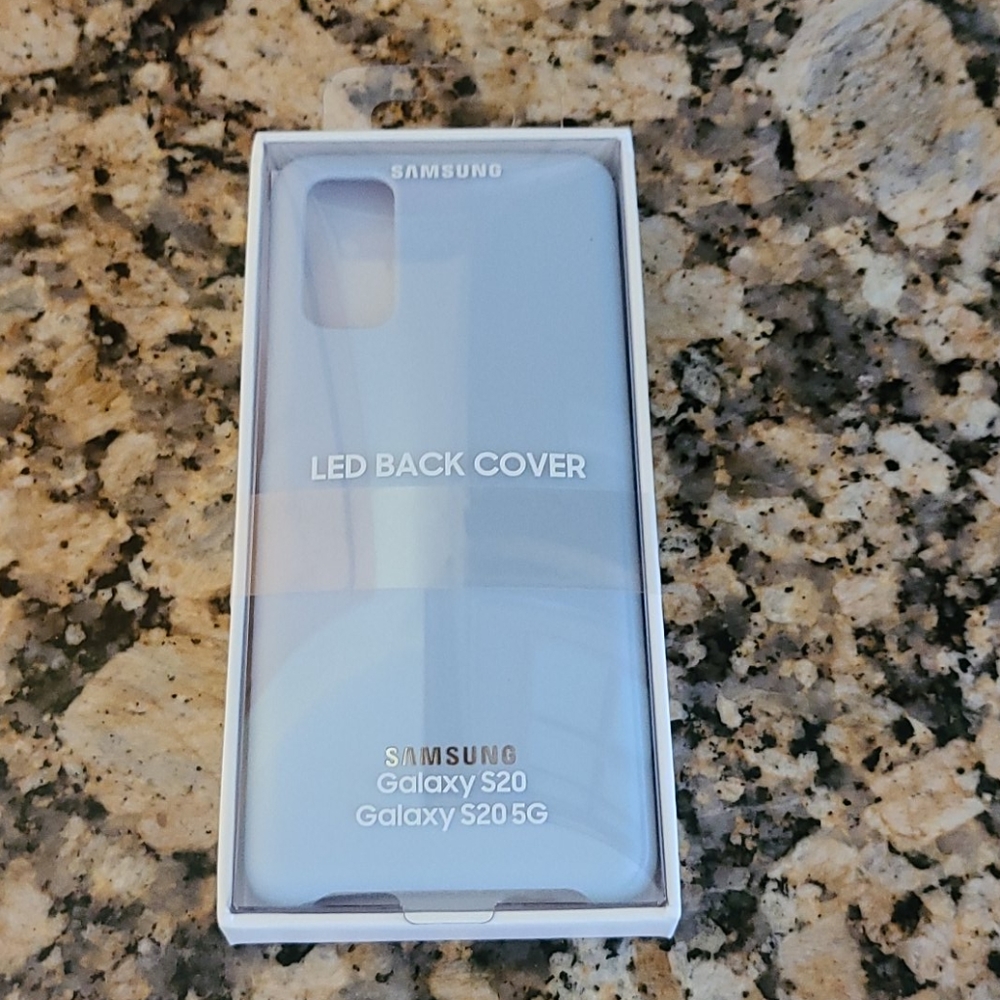 Samsung Galaxy S20 Led Back Cover - Gem